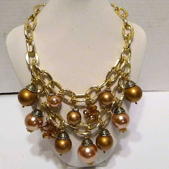 Jewelry | Nwt Large Gold Chain Necklace Set | Poshmark